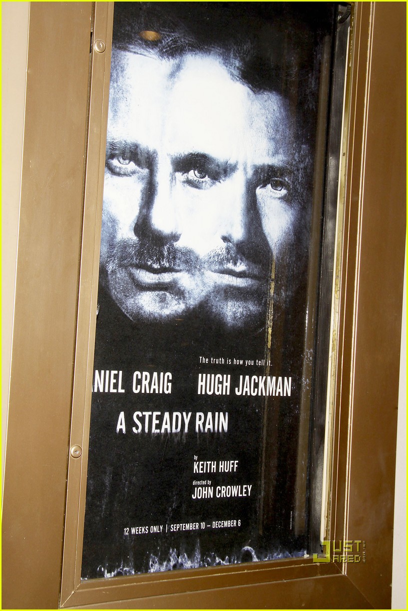 Hugh Jackman & Daniel Craig: 'Steady Rain' Artwork!: Photo 2201802 ...