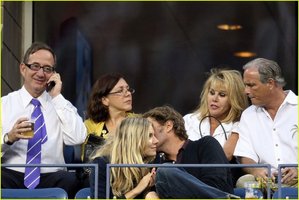 Sienna Miller & George Baker: U.S. Open PDA!: Photo 2188061 | George ...