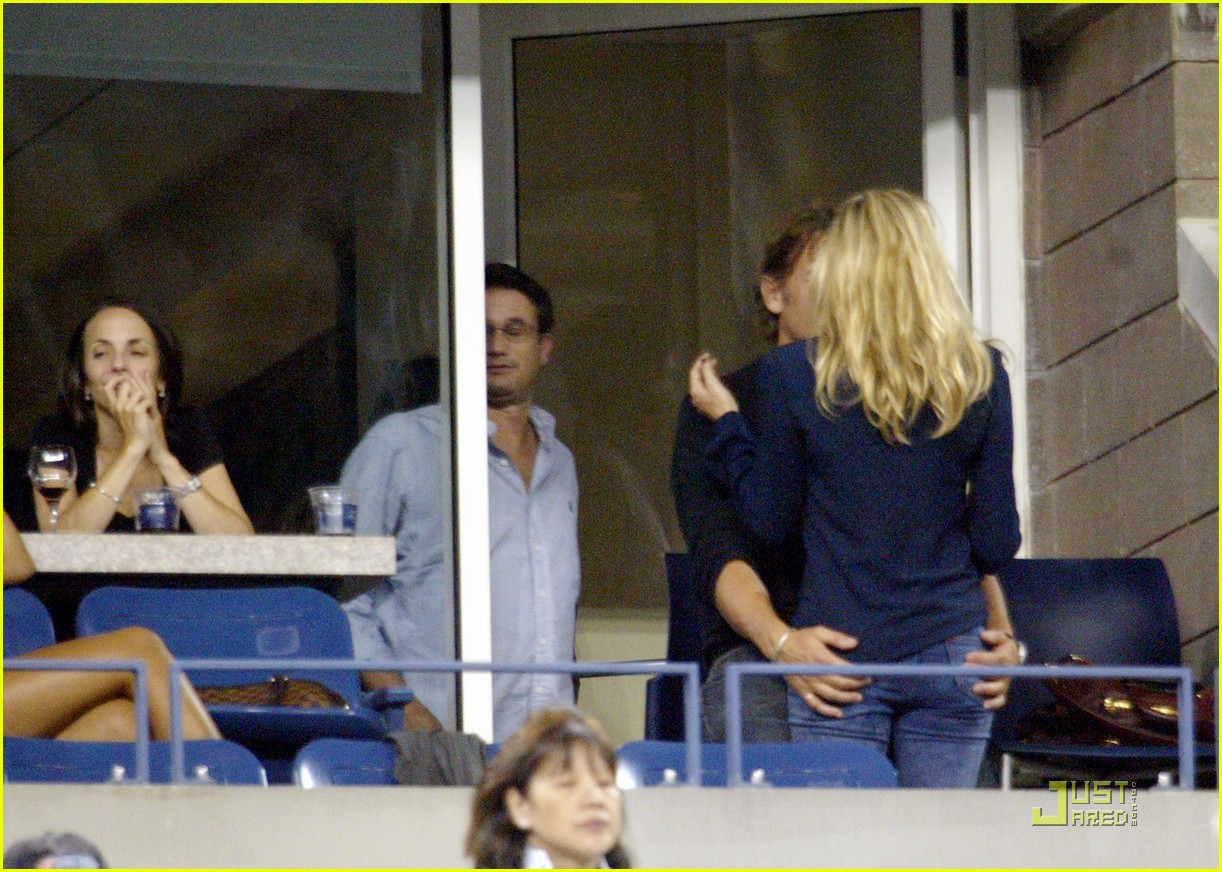 Sienna Miller & George Baker: U.S. Open PDA!: Photo 2188191 | George ...