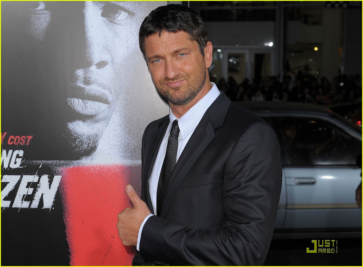 Gerard Butler Premieres 'Law Abiding Citizen': Photo 2270432 | Gerard ...