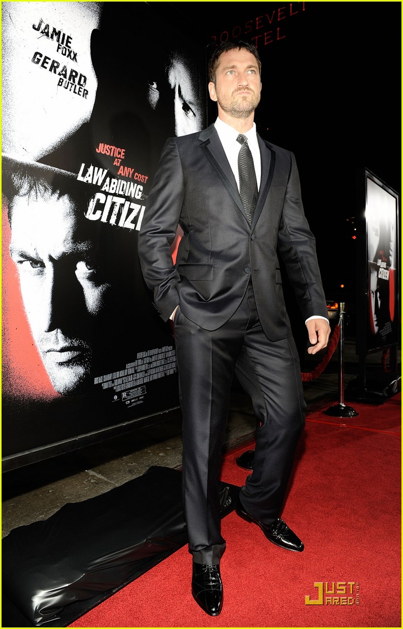 Gerard Butler Premieres 'Law Abiding Citizen': Photo 2270522 | Gerard ...