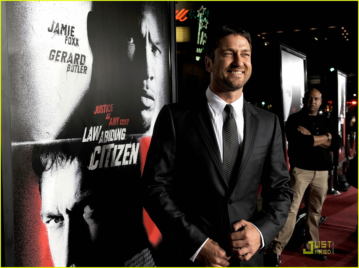 Gerard Butler Premieres 'Law Abiding Citizen': Photo 2270562 | Gerard ...