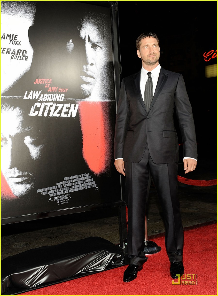 Gerard Butler Premieres 'Law Abiding Citizen': Photo 2270572 | Gerard ...