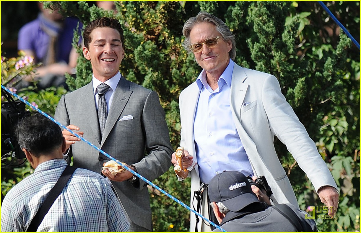 Shia LaBeouf & Michael Douglas: Dapper Duo: Photo 2273672 | Michael ...