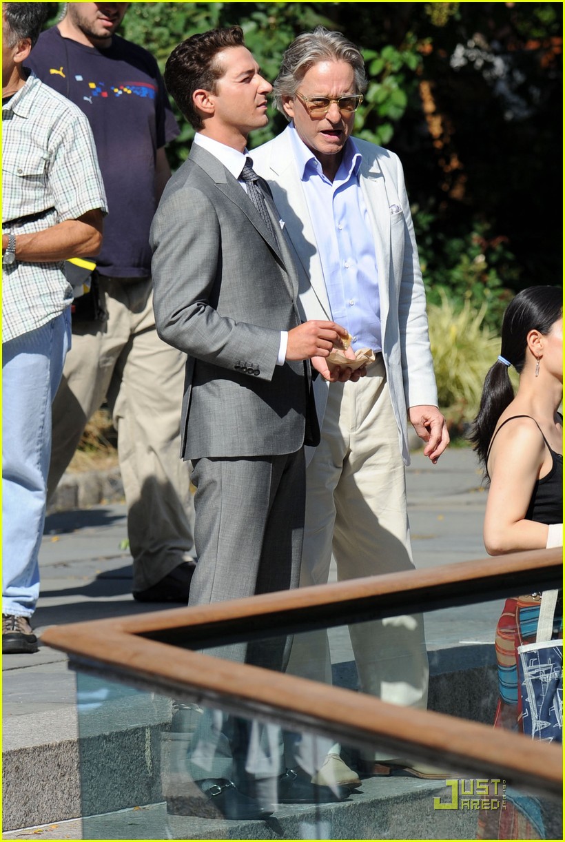 Shia LaBeouf & Michael Douglas: Dapper Duo: Photo 2273692 | Michael ...