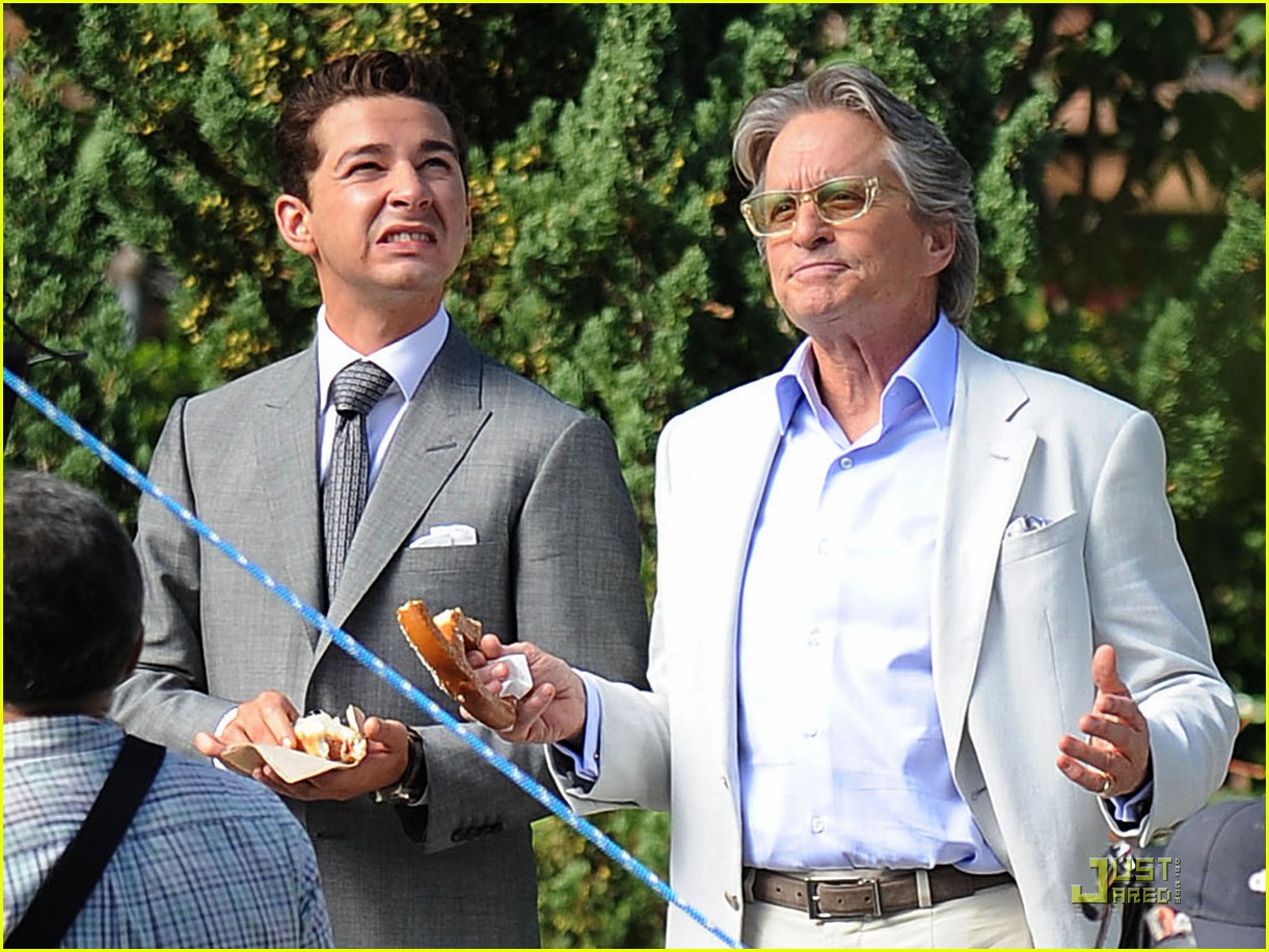 Shia LaBeouf & Michael Douglas: Dapper Duo: Photo 2273712 | Michael ...