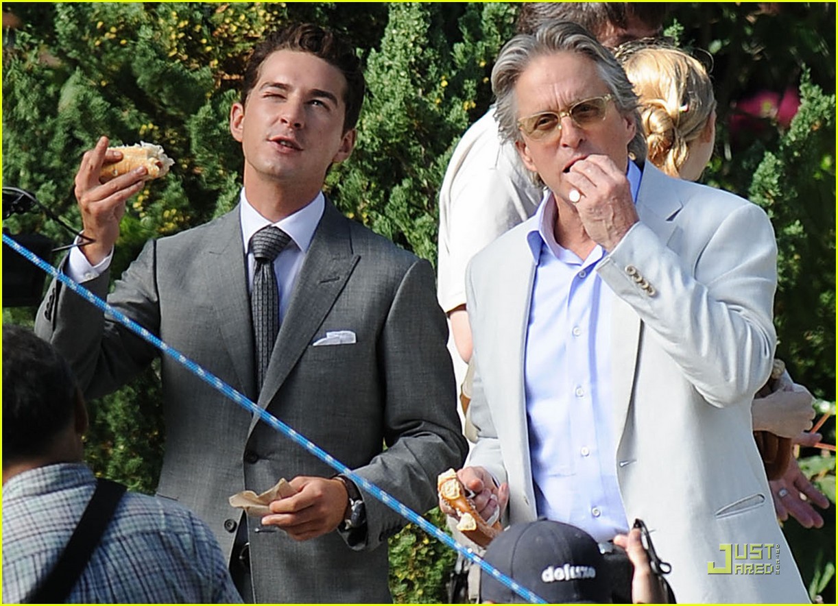 Shia LaBeouf & Michael Douglas: Dapper Duo: Photo 2273792 | Michael ...