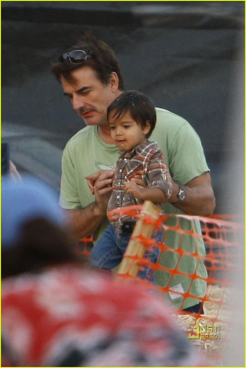 Chris Noth: Pumpkin Picking With Orion!: Photo 2312341 | Celebrity ...