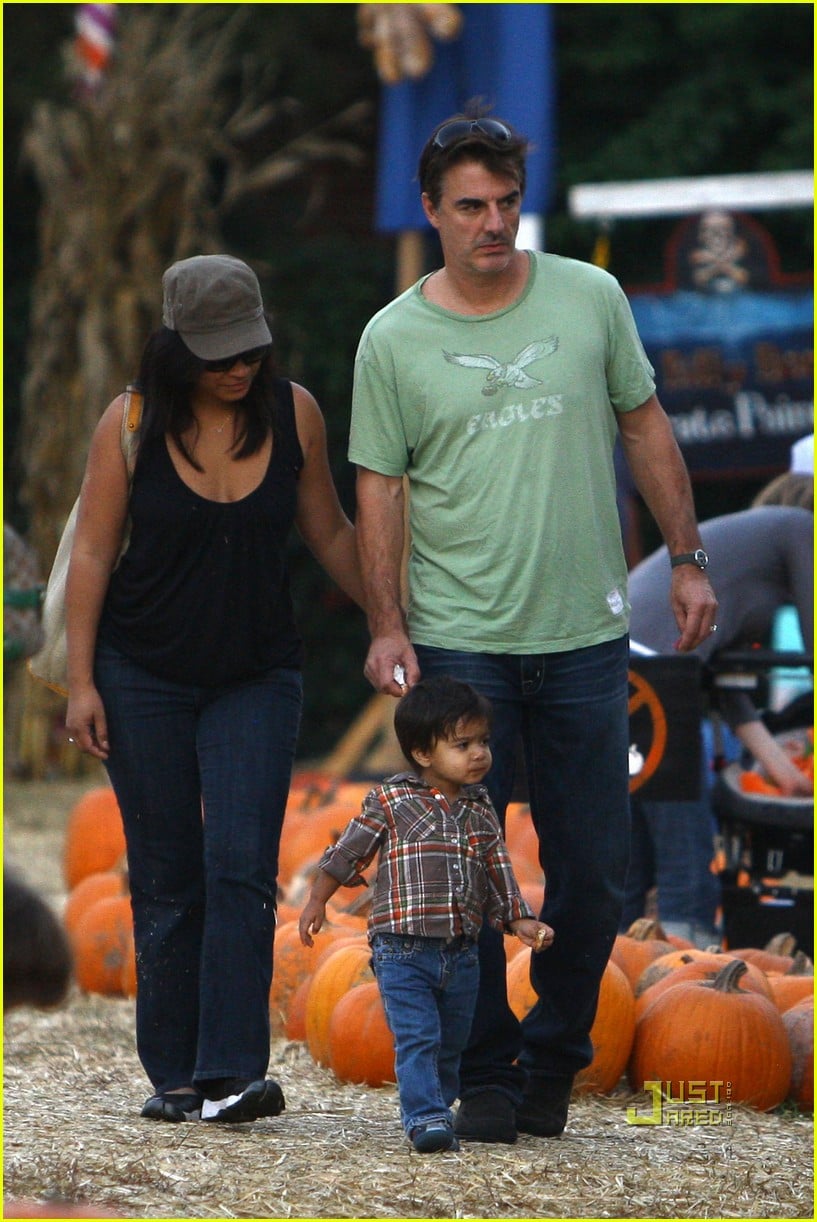 Chris Noth: Pumpkin Picking With Orion!: Photo 2312371 | Celebrity ...