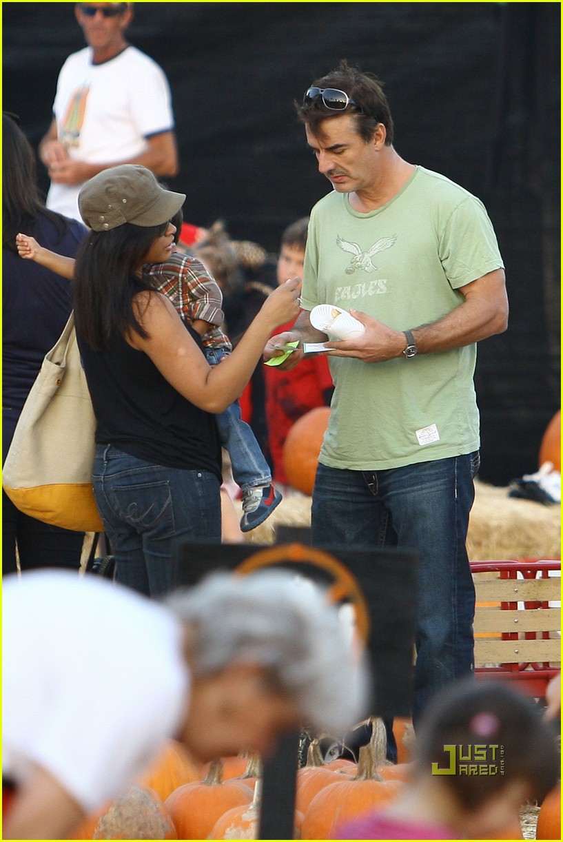 Chris Noth: Pumpkin Picking With Orion!: Photo 2312401 | Celebrity ...