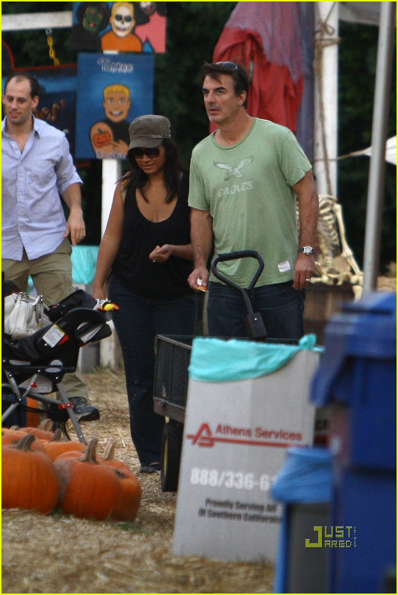 Chris Noth: Pumpkin Picking With Orion!: Photo 2312461 | Celebrity ...