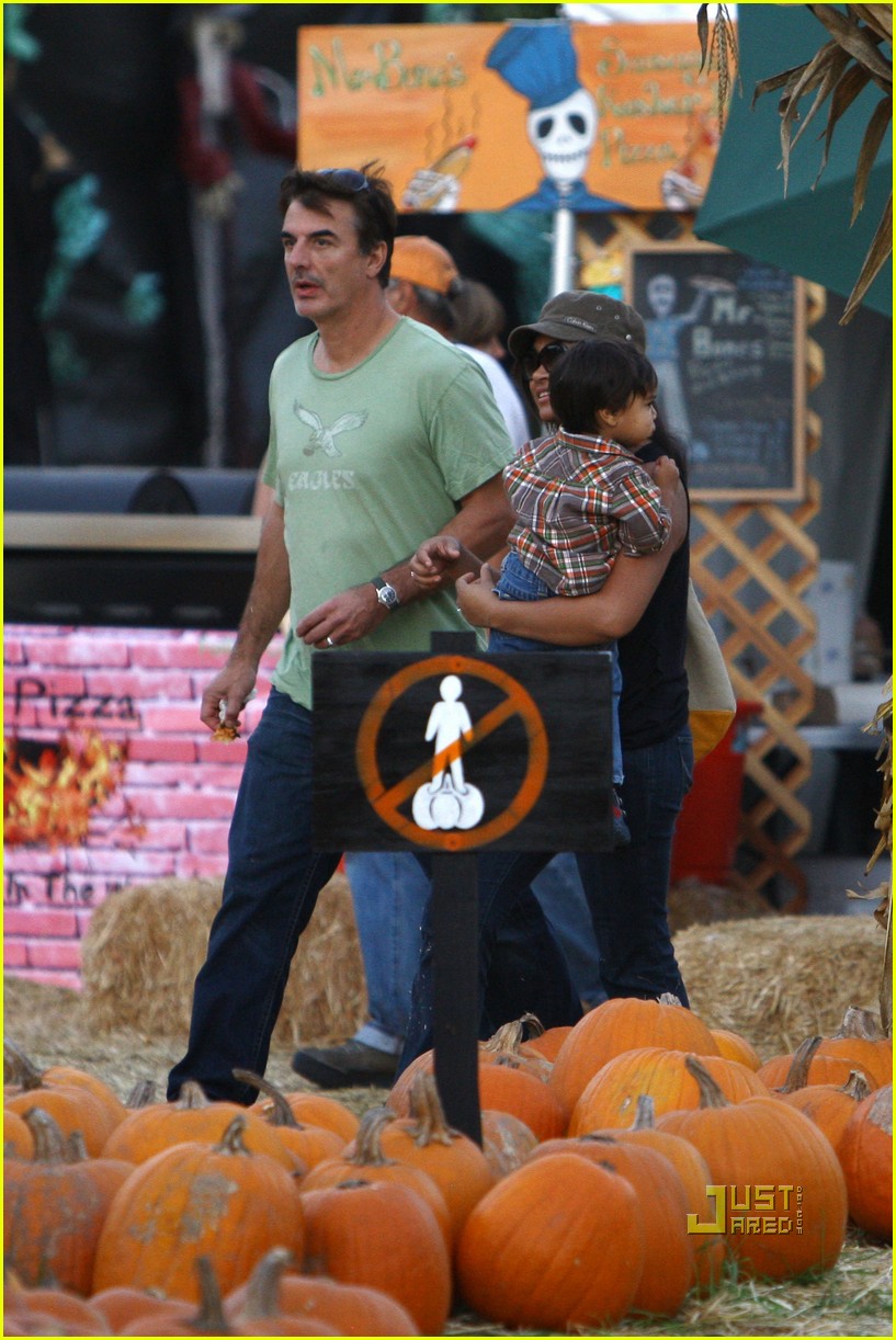 Chris Noth: Pumpkin Picking With Orion!: Photo 2312521 | Celebrity ...