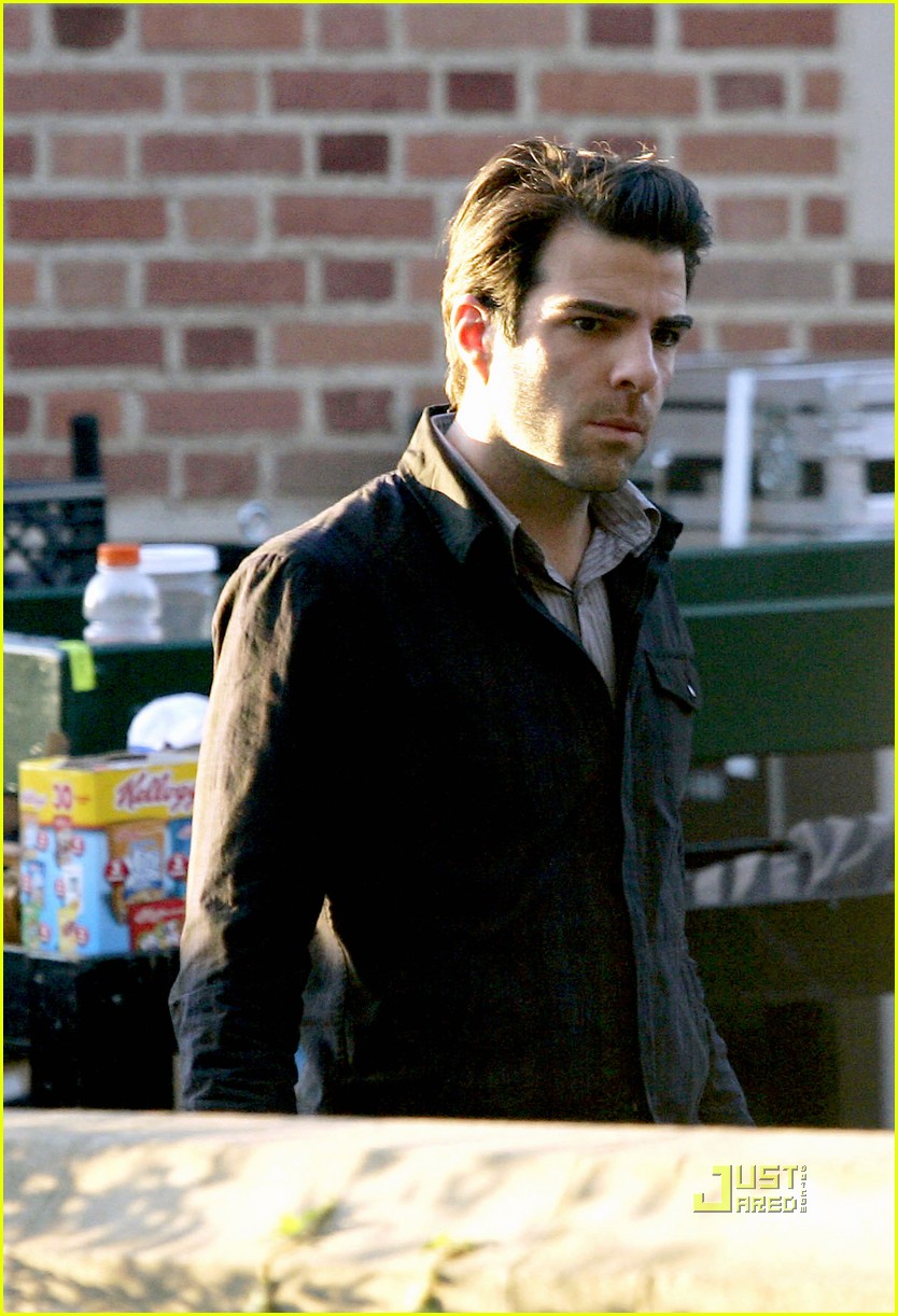 Zachary Quinto Gets Stabbed In Eye With Pen: Photo 2377741 | Zachary ...