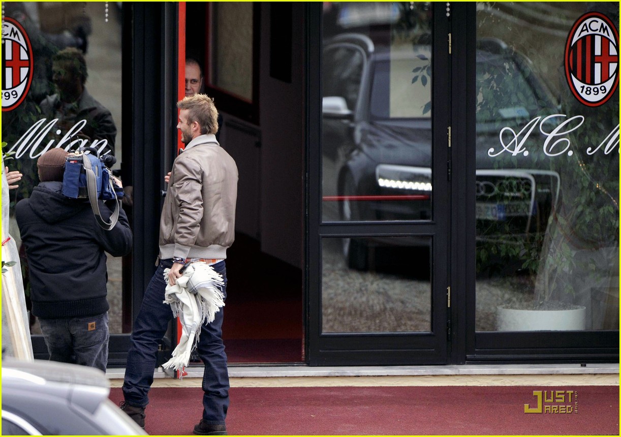 David Beckham is a Milan Mohawk Man: Photo 2404657 | David Beckham ...
