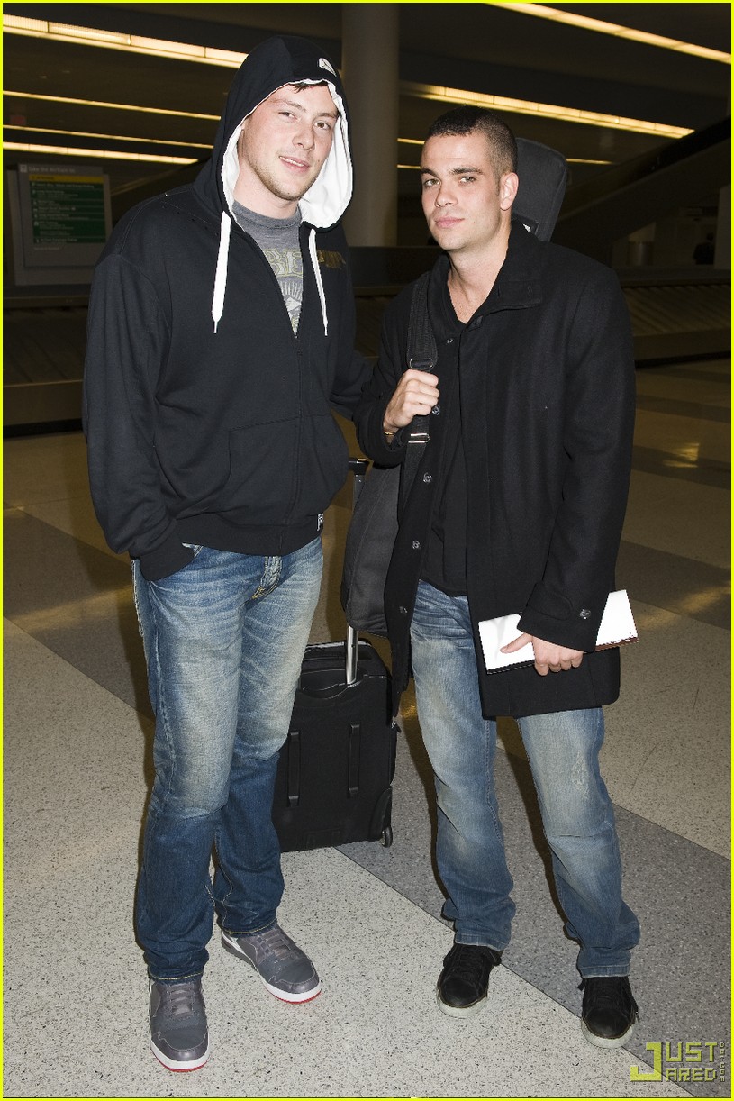 Cory Monteith & Mark Salling Get Ready to Do Carol-Oke: Photo 2399657 ...