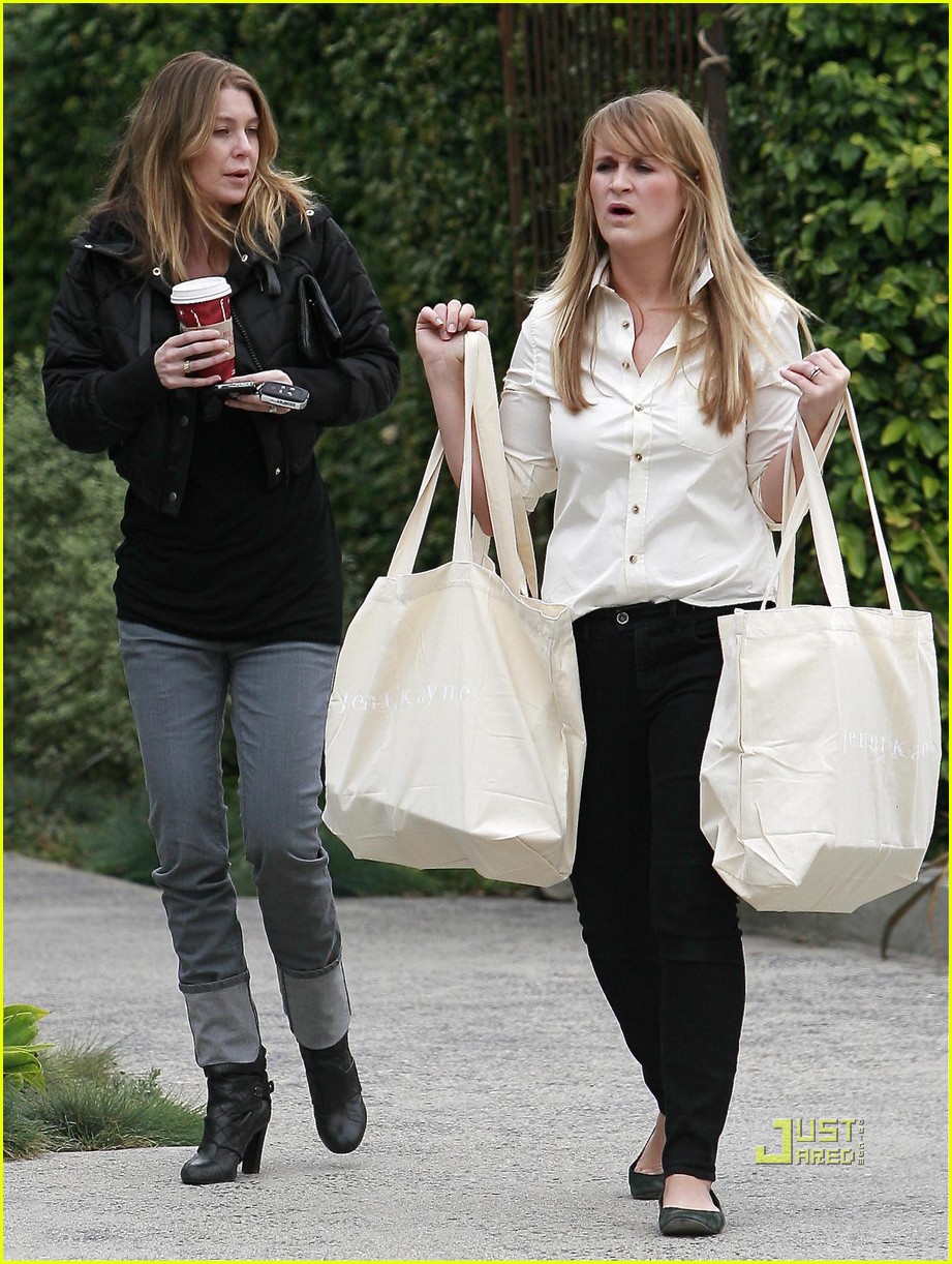 Ellen Pompeo: Jenni Kanye Christmas Shopping!: Photo 2403250 | Ellen ...
