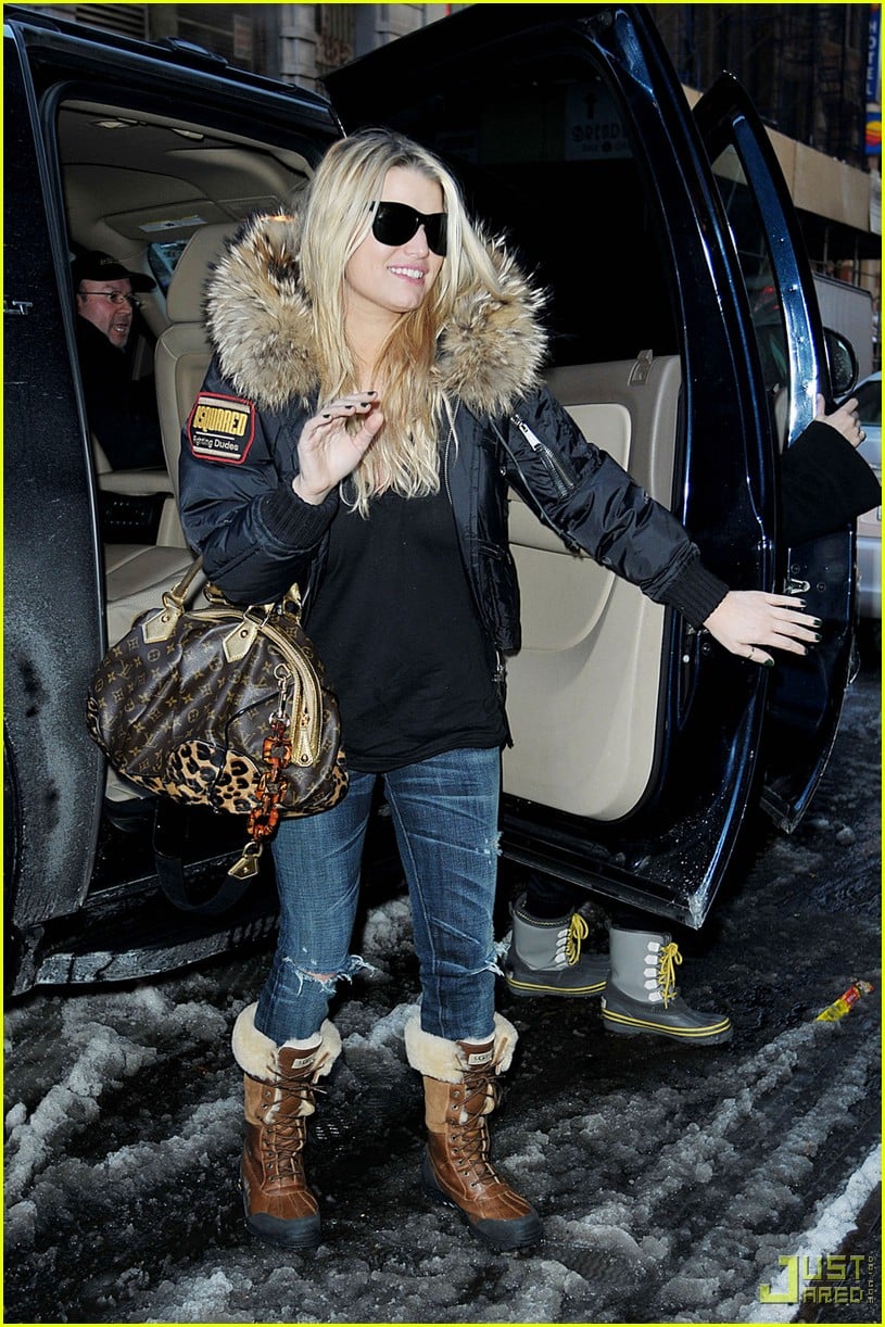 Photo: jessica simpson leopard print louis vuitton 03 | Photo 2403183 ...