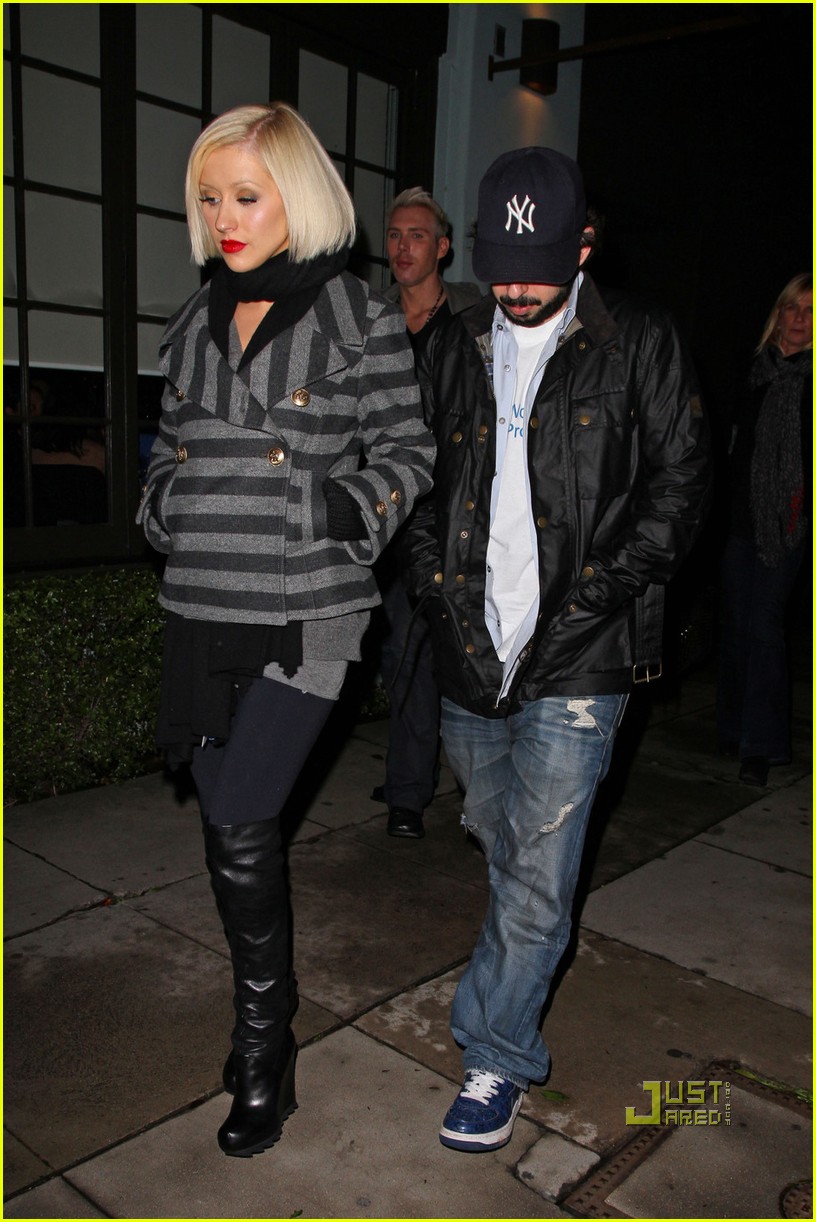 Christina Aguilera & Jordan Bratman: Mozza Mates: Photo 2410864 ...