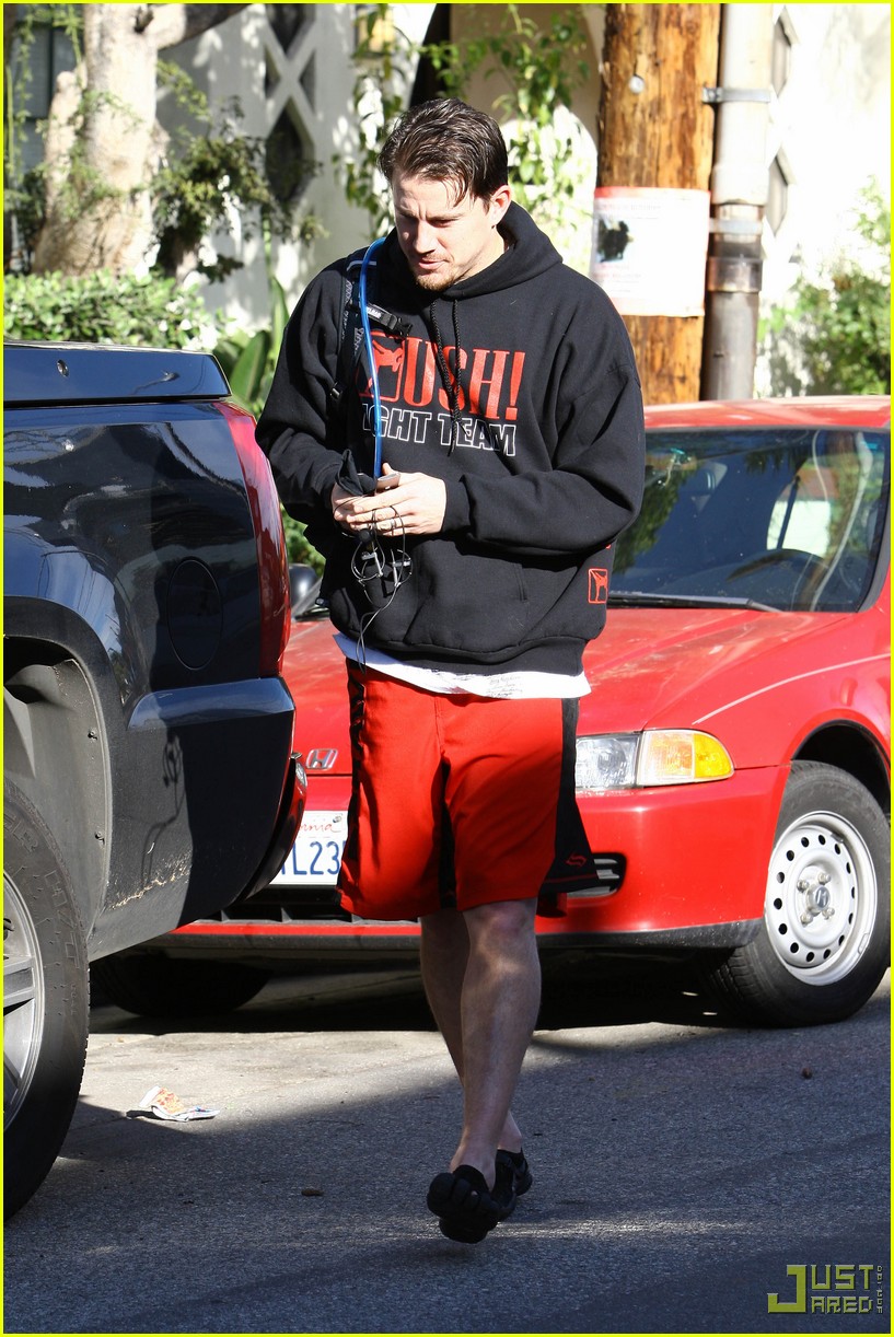 Channing Tatum Car Photoshoot