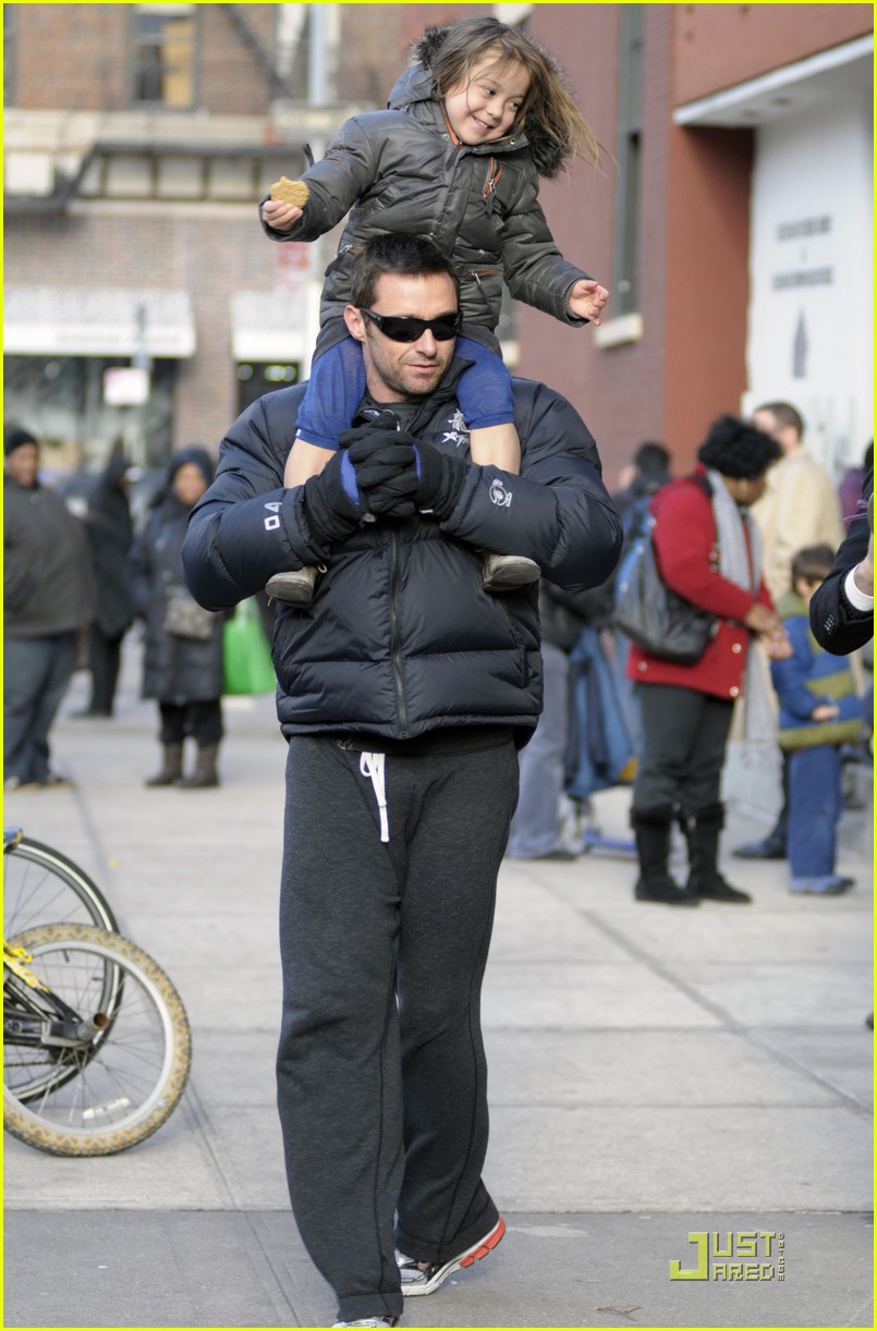 Hugh Jackman Takes A Bite Out Of Ava: Photo 2411807 | Ava Jackman ...