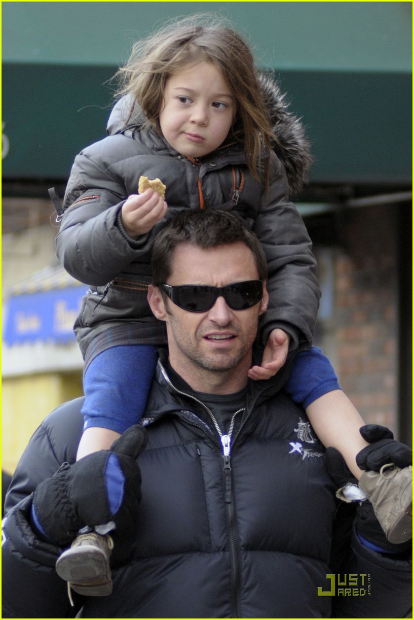 Hugh Jackman Takes A Bite Out Of Ava: Photo 2411808 | Ava Jackman ...