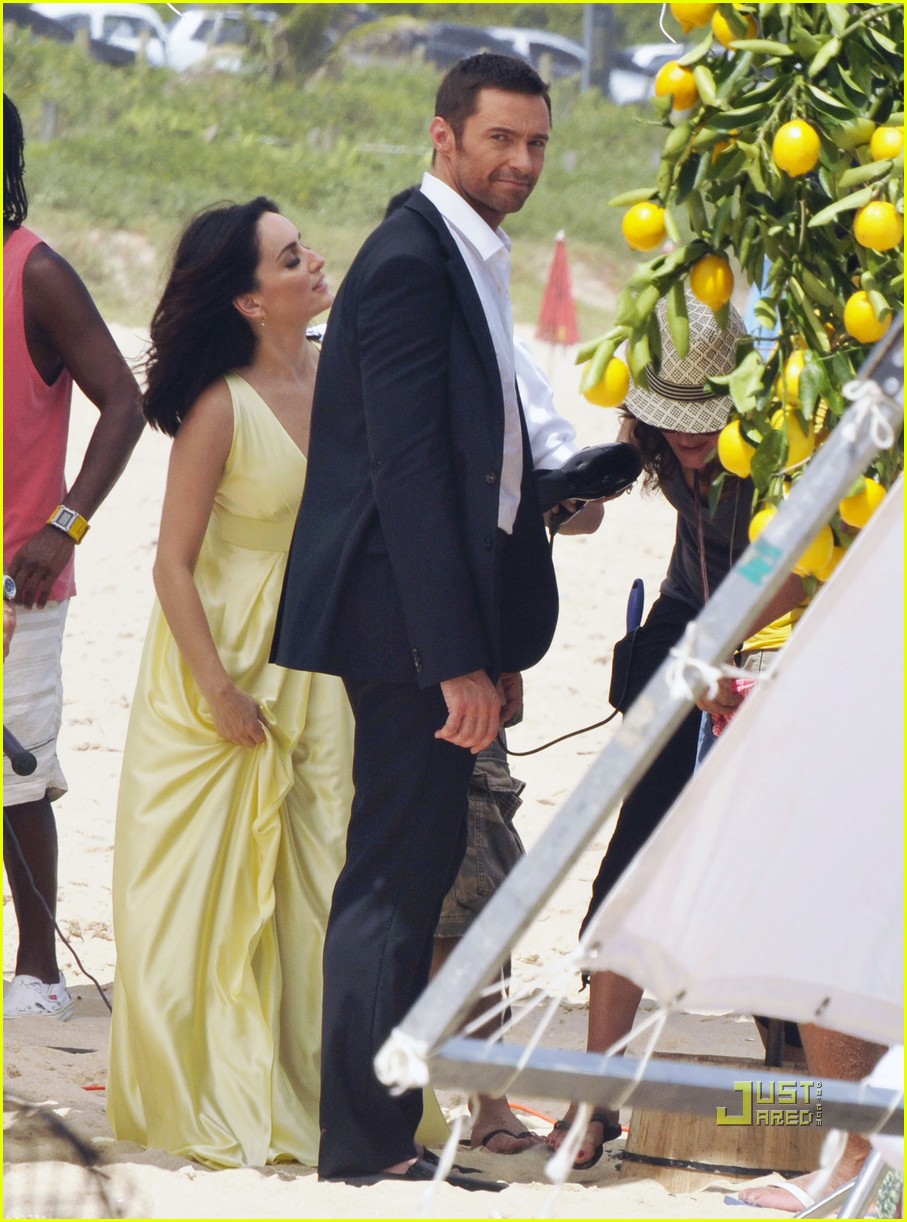 Hugh Jackman Shoots Lipton Ice Tea Commercial: Photo 2407582 | Ava ...