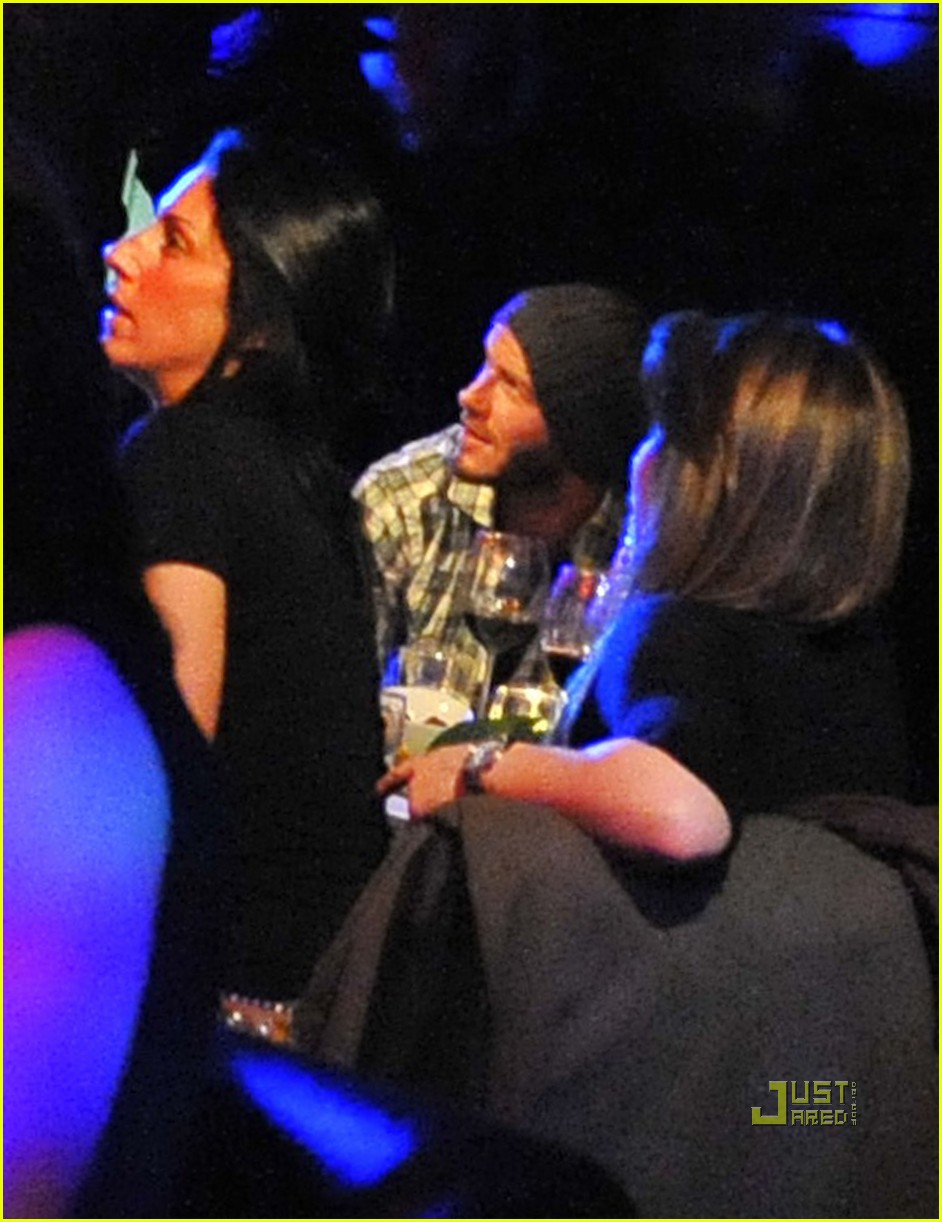 David Beckham: Dinner at Just Cavalli Cafe!: Photo 2428647 | David ...