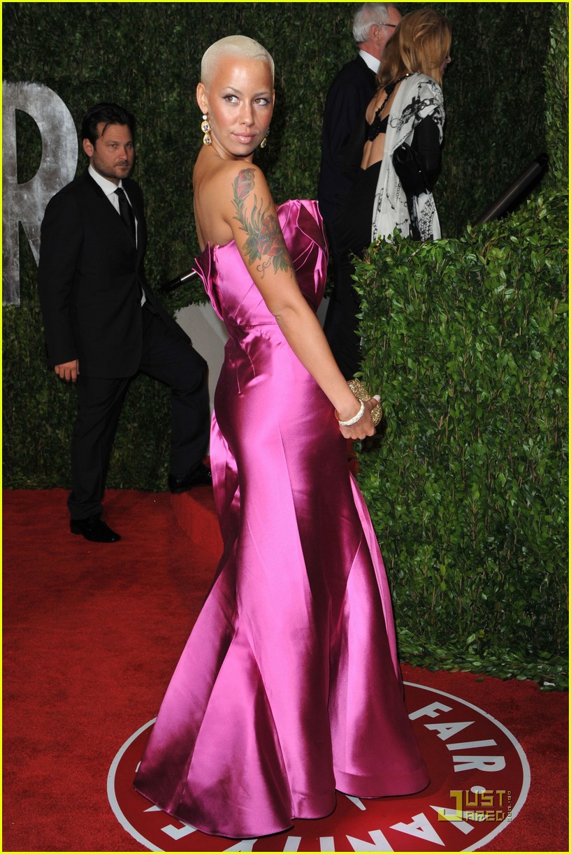 Amber Rose: Oscars Fuchsia Fierce: Photo 2433516 | 2010 Oscars, Amber ...