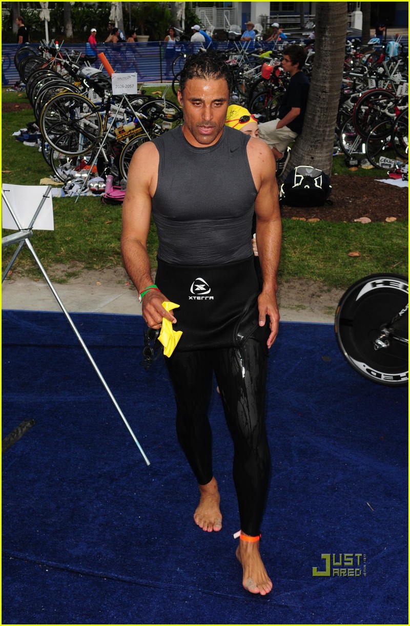 Eliza Dushku: South Beach Triathlon with Rick Fox: Photo 2441805 ...