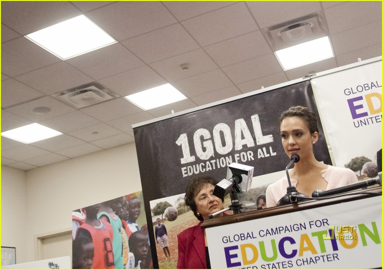 Jessica Alba Has 1GOAL For Children: Photo 2444477 | Jessica Alba ...