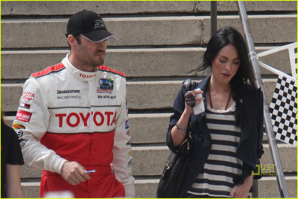 Megan Fox: Grand Prix to Watch Brian Austin Green Race!: Photo 2443410 ...