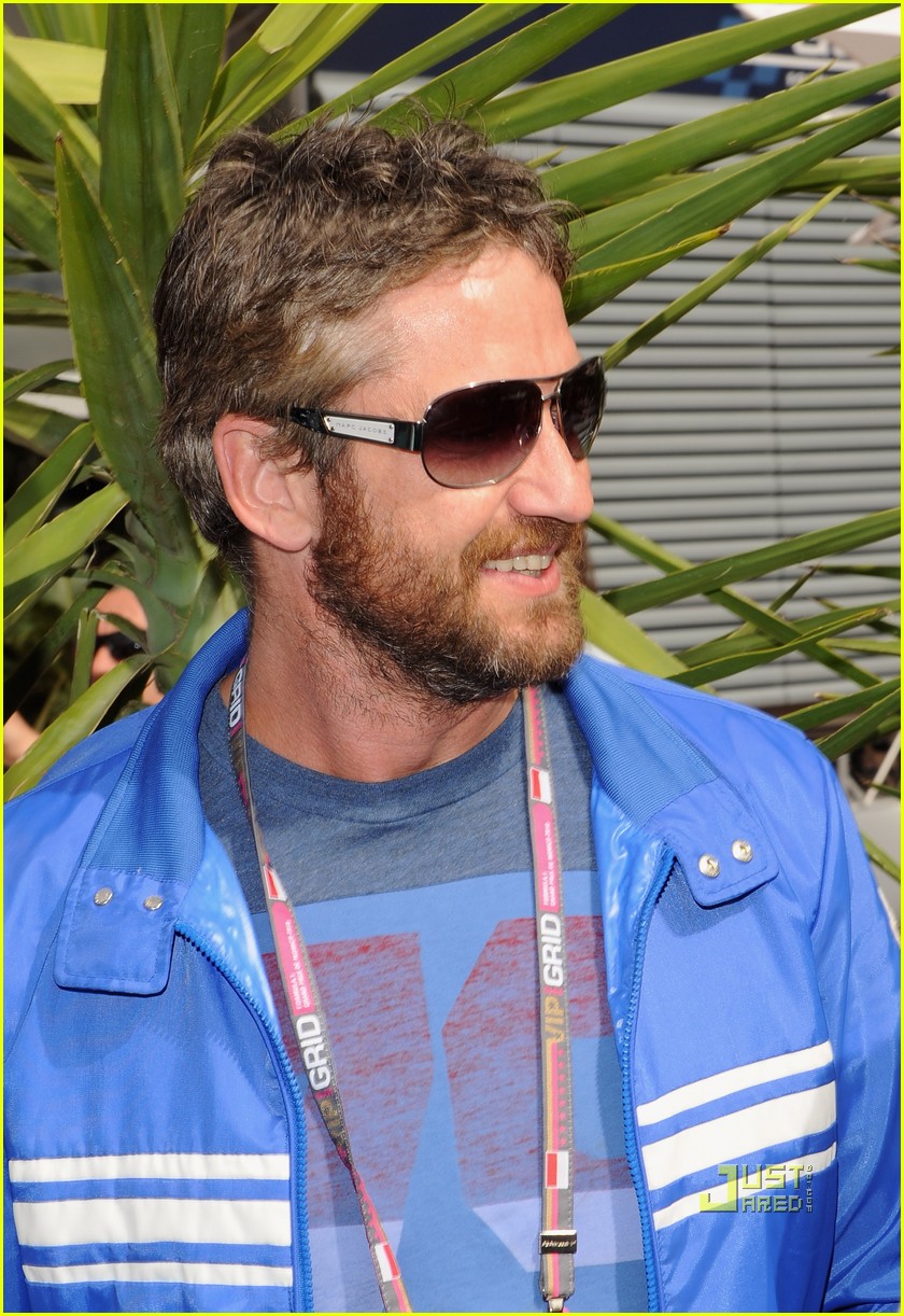 Gerard Butler Ear