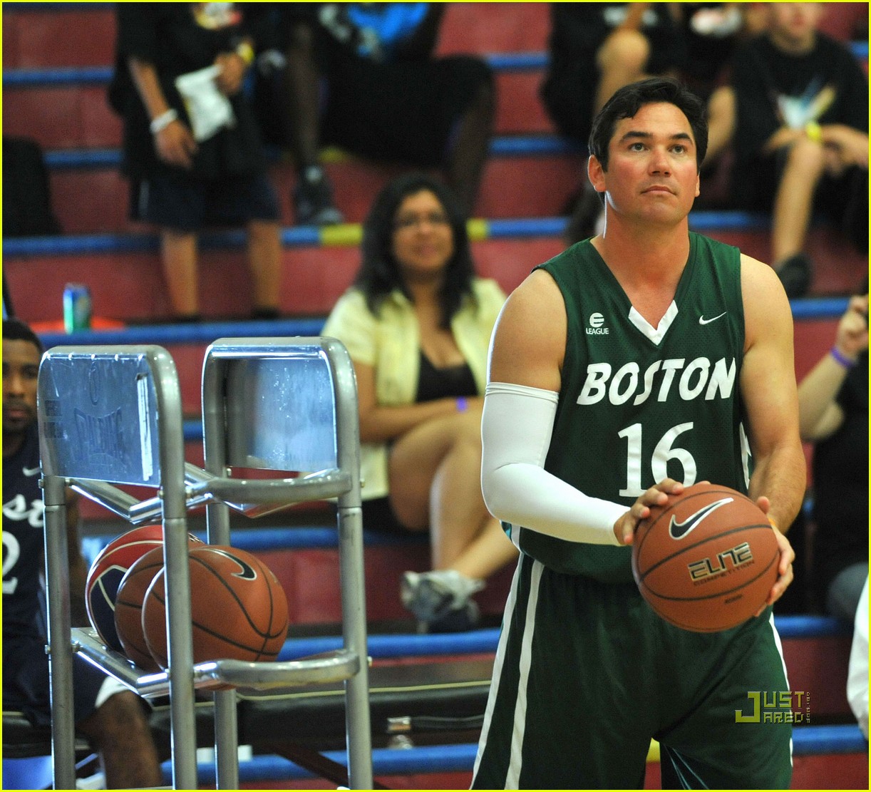 Dean Cain & Brandon Routh: Basketball Supermen!: Photo 2449040 ...