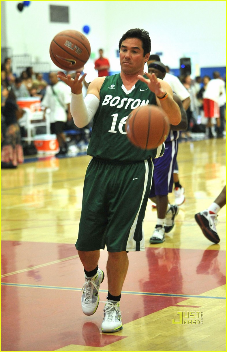 Dean Cain & Brandon Routh: Basketball Supermen!: Photo 2449045 ...