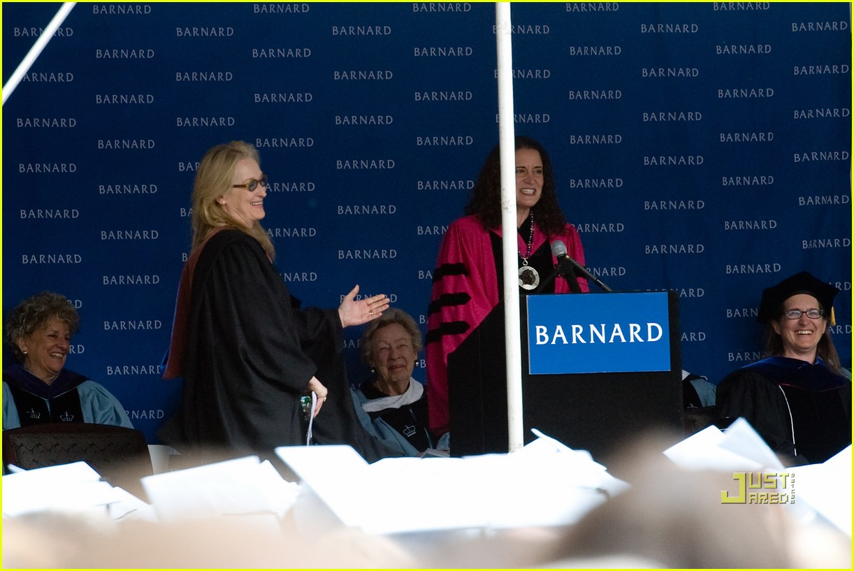 Meryl Streep: Barnard College's Commencement Speaker!: Photo 2451609 ...