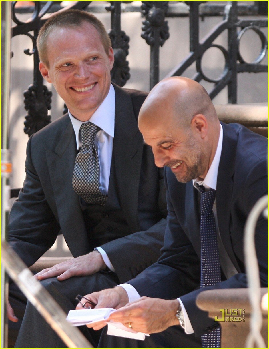 Paul Bettany & Stanley Tucci: 'Margin Call' Mates: Photo 2460527 | Paul ...