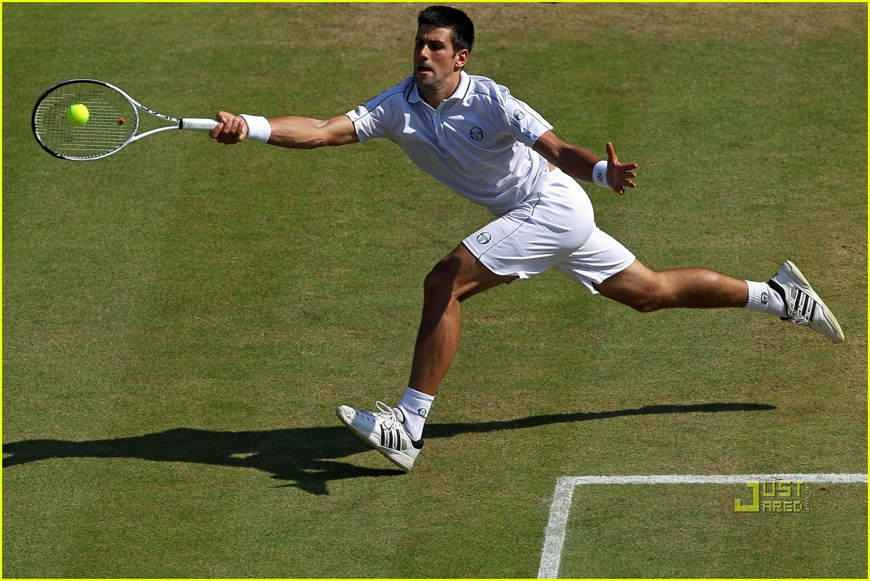 Novak Djokovic Rips Off Shirt During Wimbledon Win: Photo 2462461 ...