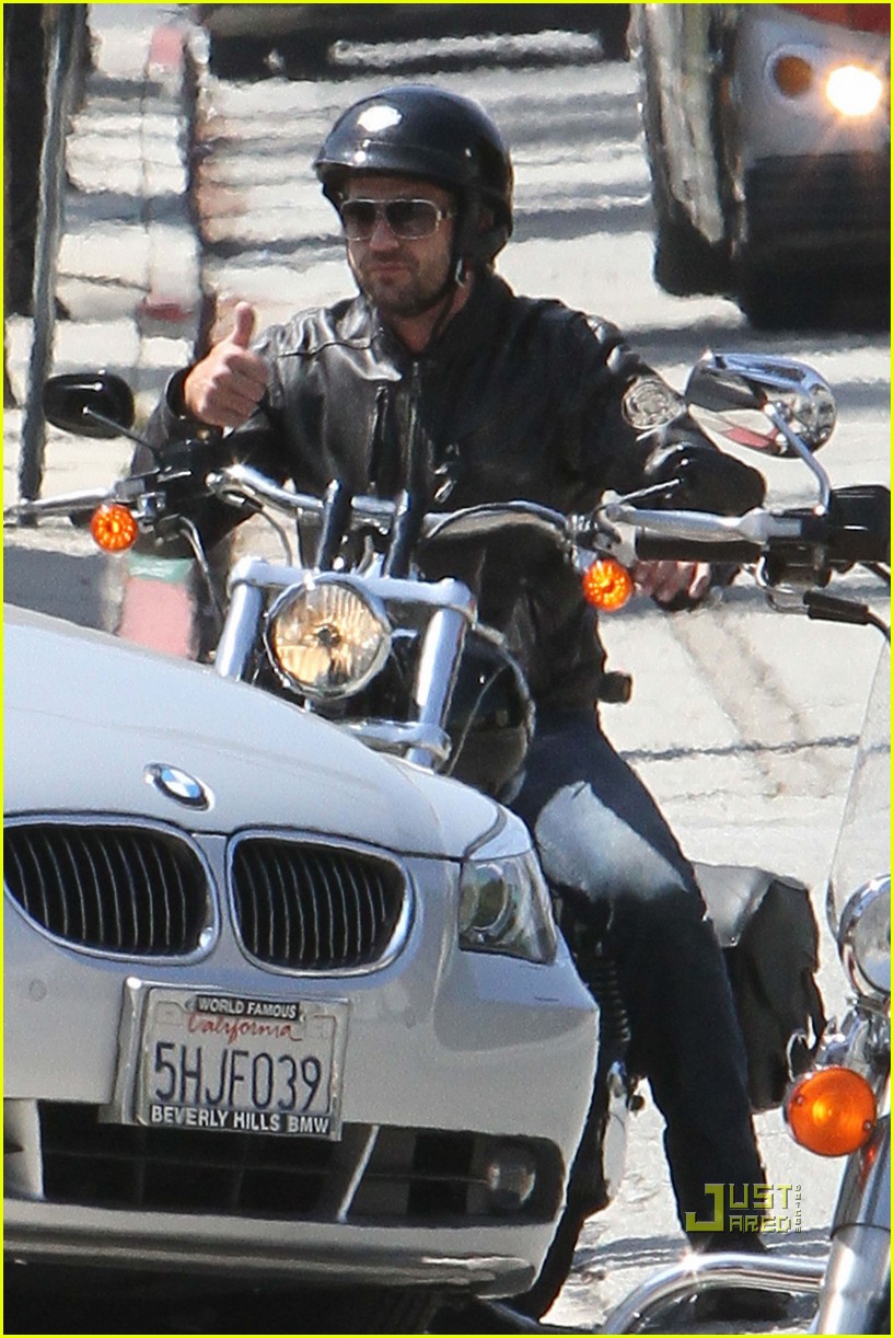 Gerard Butler: Harley Davidson Dude: Photo 2460207 | Gerard Butler ...