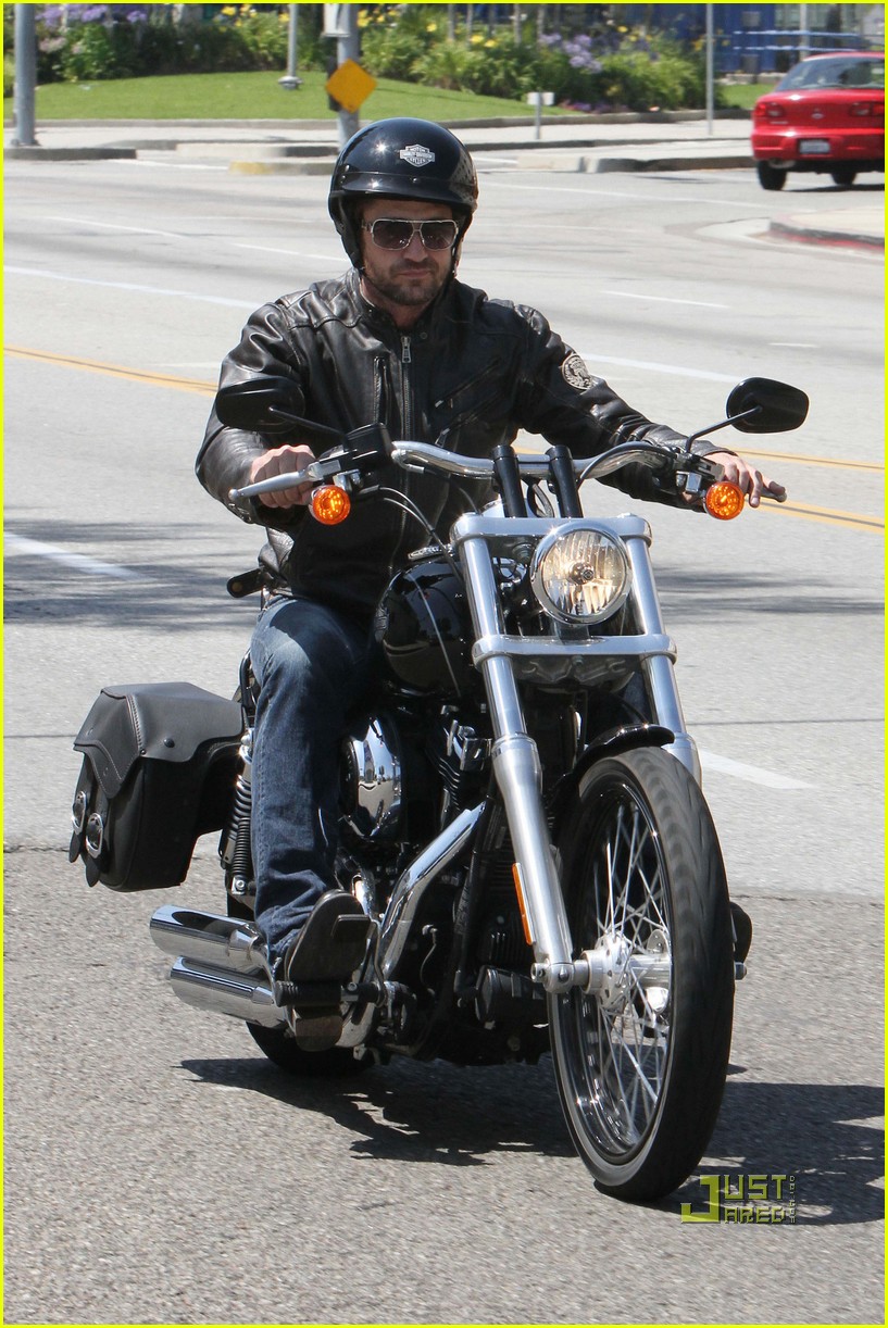 Gerard Butler: Harley Davidson Dude: Photo 2460209 | Gerard Butler ...