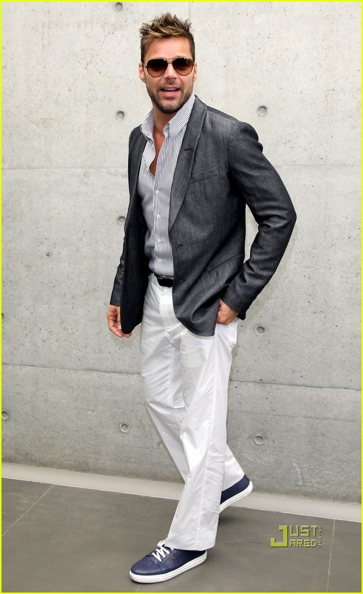 Ricky Martin: Milan Fashion Week Man!: Photo 2460669 | Ricky Martin ...
