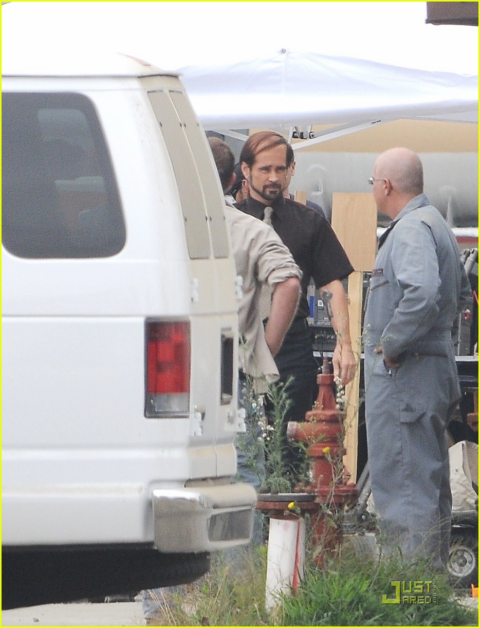 Bald Colin Farrell -- Now With A Comb Over!: Photo 2464580 | Colin ...