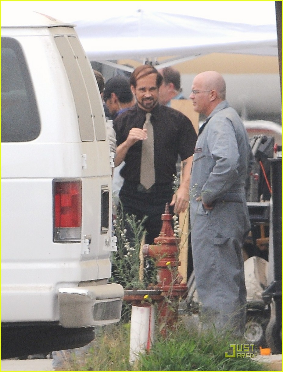 Bald Colin Farrell -- Now With A Comb Over!: Photo 2464581 | Colin ...