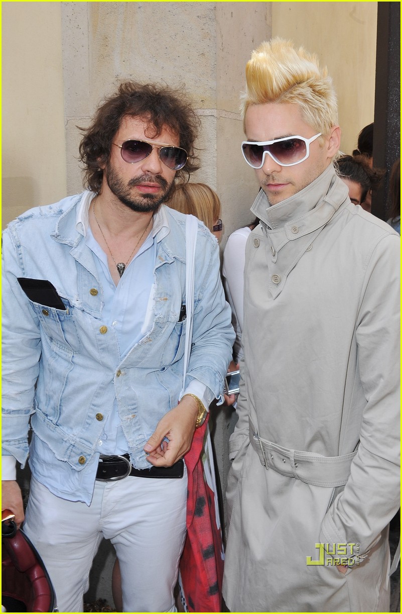 Jared Leto: Blonde Mohawk for Christian Dior!: Photo 2463766 | Jared ...