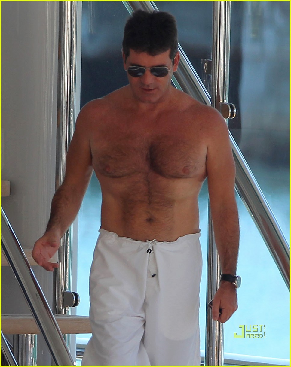 Simon Cowell's Chest Hair: Well-Groomed!: Photo 2471866 | Mezhgan ...