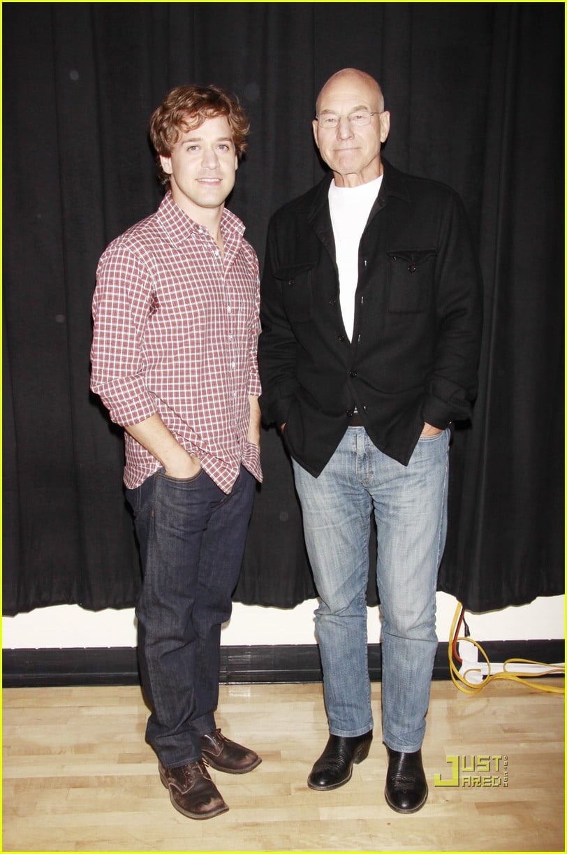 TR Knight: 'A Life in the Theatre' with Patrick Stewart!: Photo 2475449 ...