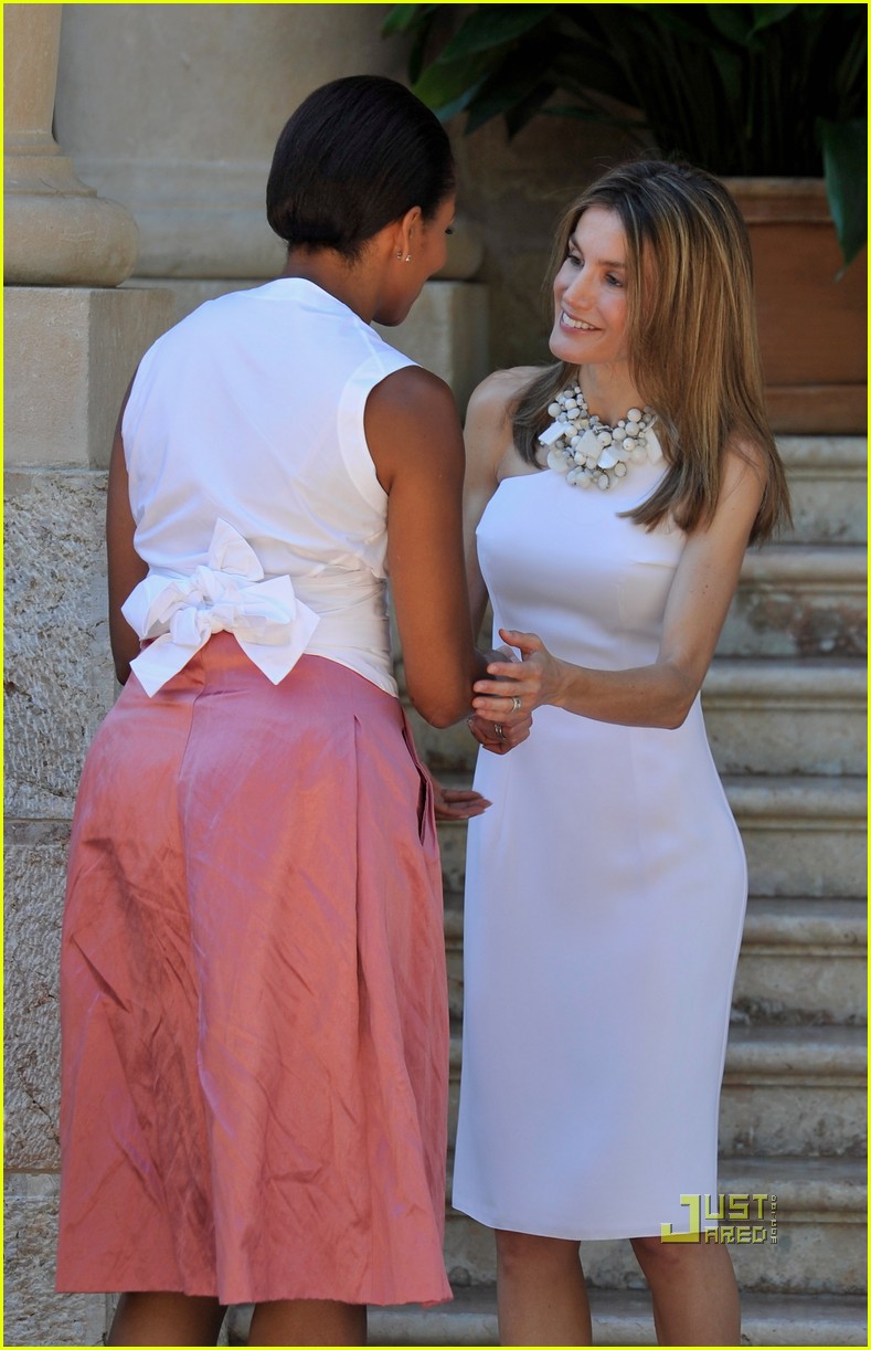 Michelle Obama Visits Spain with Sasha: Photo 2472341 | Barack Obama ...