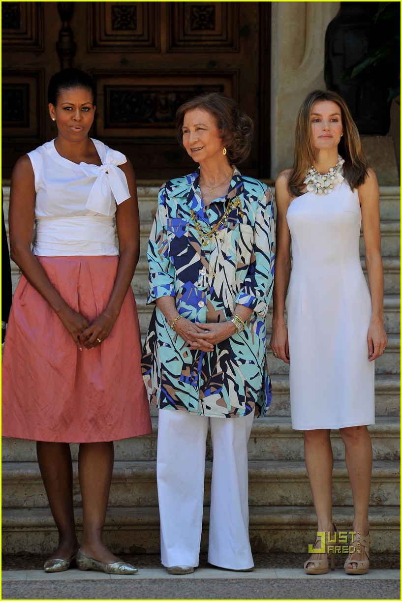 Michelle Obama Visits Spain with Sasha: Photo 2472342 | Barack Obama ...