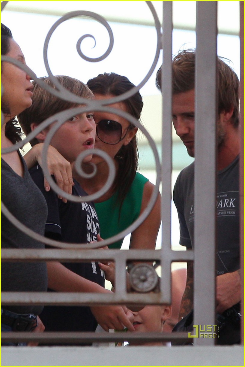 David & Victoria Beckham: Romeo Birthday Bash!: Photo 2477051 ...