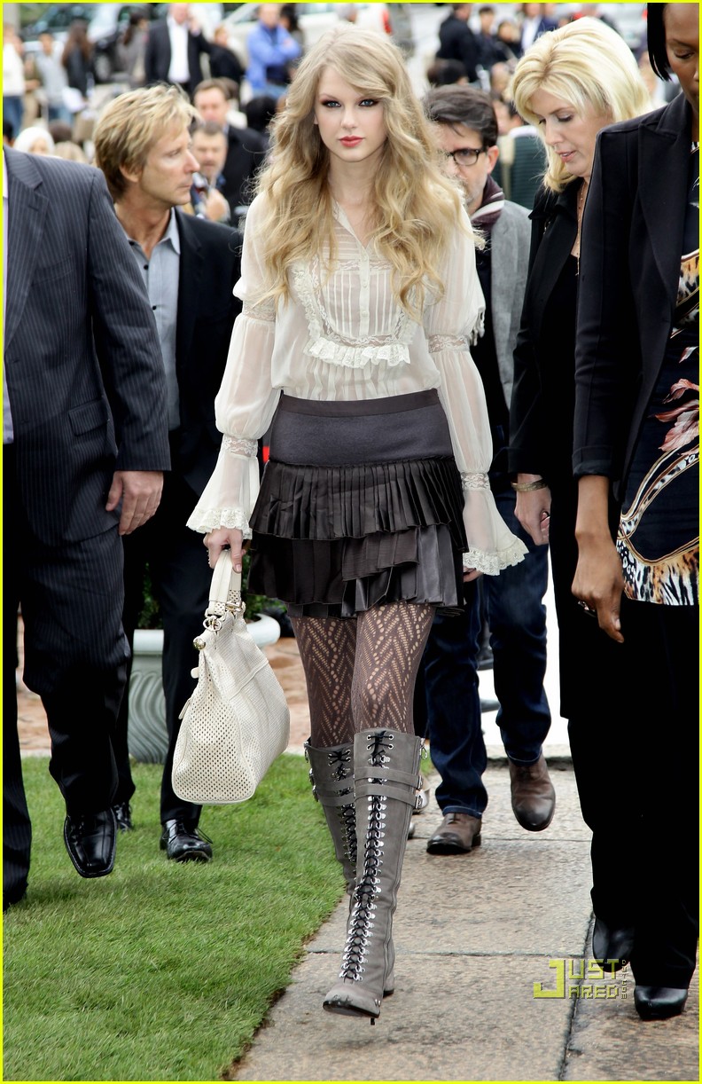 Rachel Bilson & Taylor Swift: Roberto Cavalli Front Row!: Photo 2483116 ...