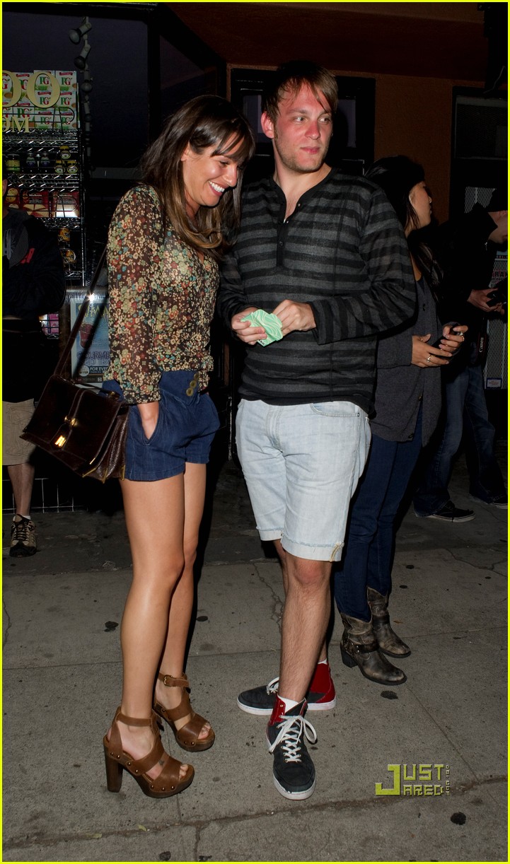 Lea Michele & Theo Stockman: Sushi Date Night!: Photo 2478123 | Chris ...